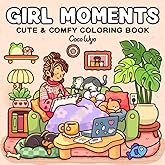 Fuzzy Hygge: Cute and Cozy Coloring Book for Adults & Teens Featuring ...