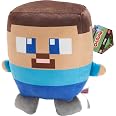 Amazon.com: Mattel Minecraft Cuutopia Plush Toy, 10-inch Steve Soft ...