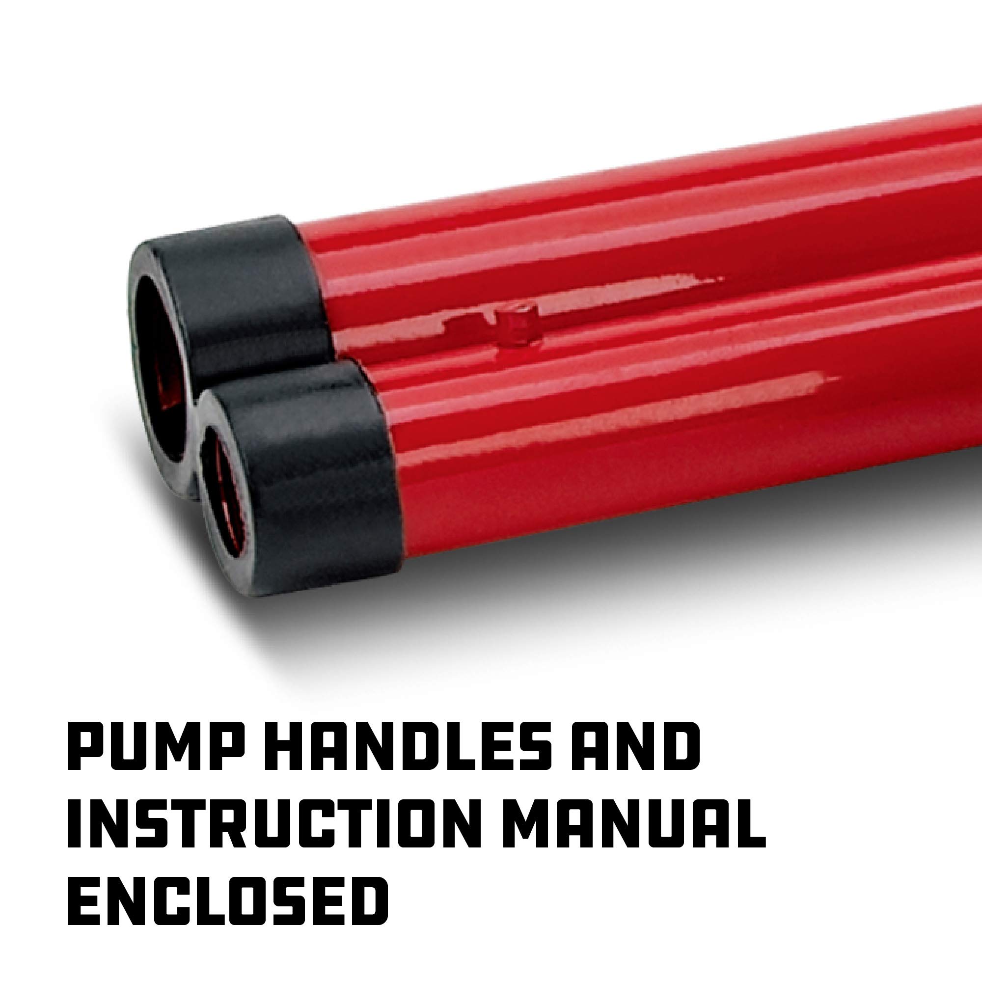 Powerbuilt Heavy Duty 4-Ton Bottle Jack, 8000-Pound Capacity Hydraulic ...