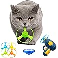 Amazon.com : Cooway 7 Piece Cat Fetch Toys, Interactive Flying Cat Toy ...