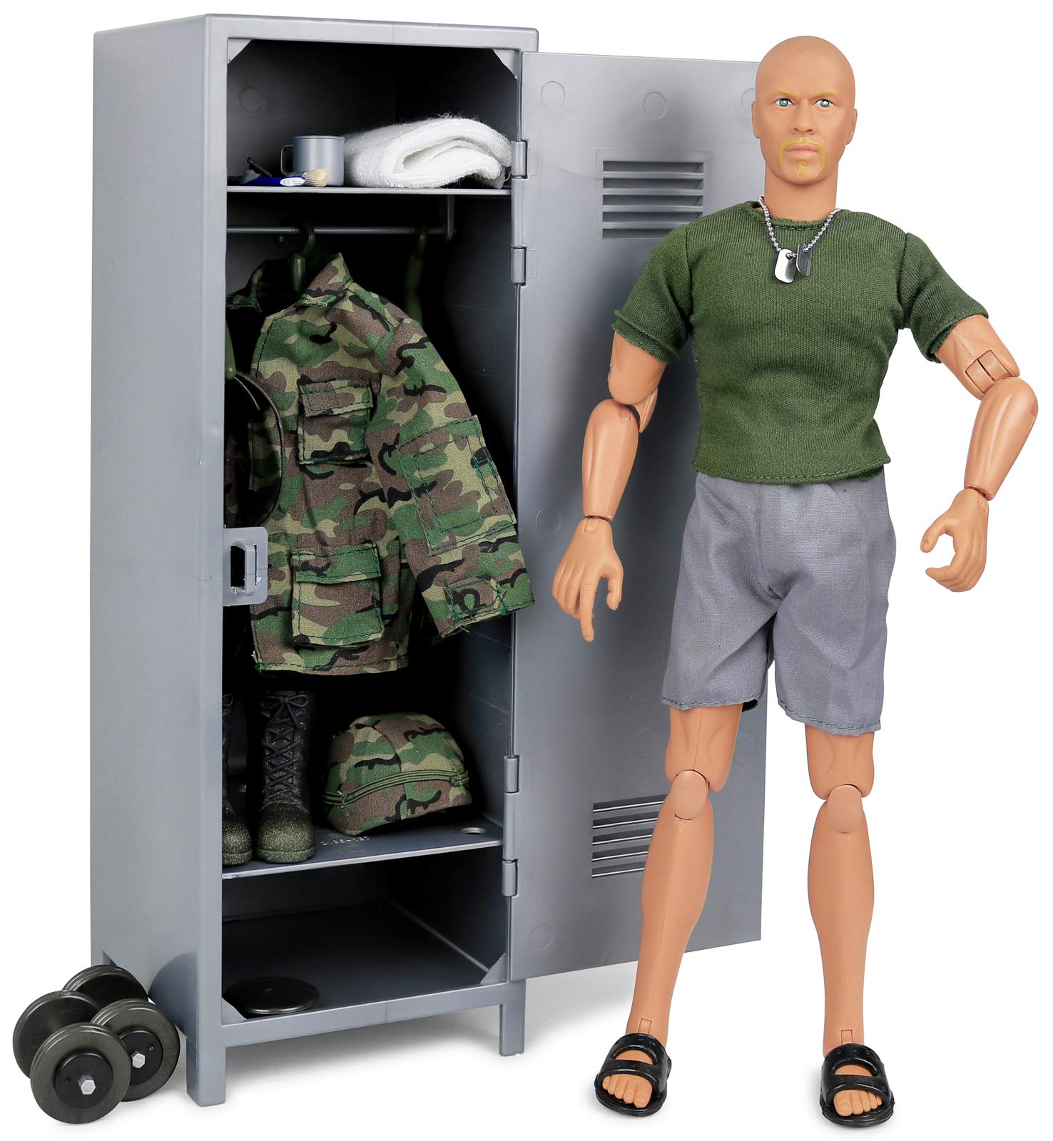 Mua Click N' Play Military Camp Bunk House Life, Military 12” Action ...