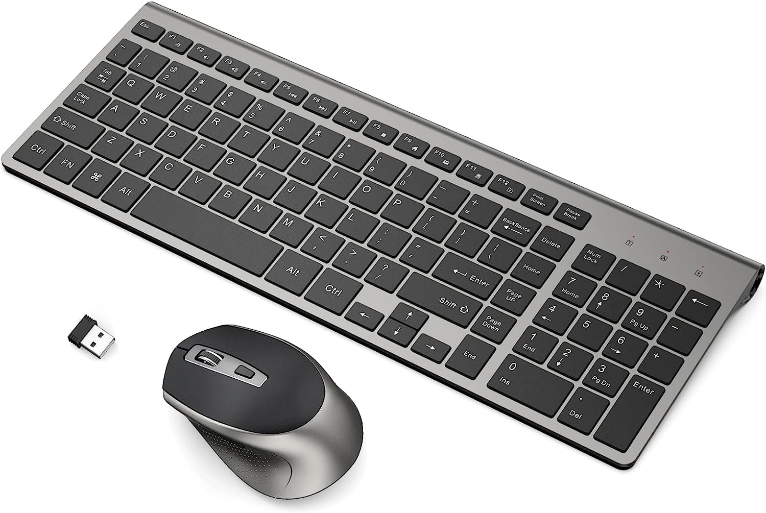 Mua Wireless Keyboard Mouse Combo, J JOYACCESS 2.4G Ergonomic Computer ...