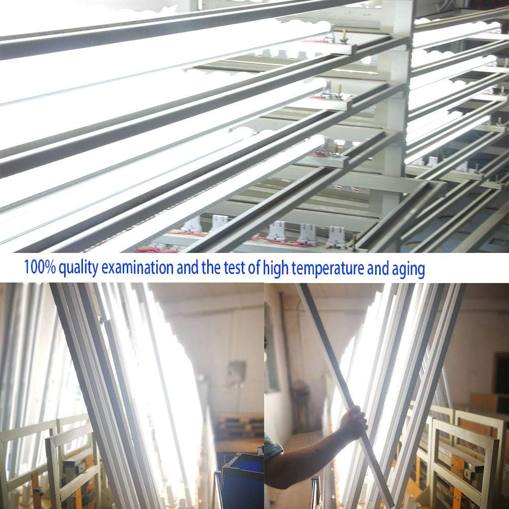 Lighting Components AIEASY （10pack）LED T8 4FT Integrated Tube Light 22W ...