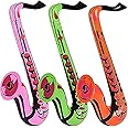 Amazon.com: ArtCreativity Saxophone Inflates, Set of 3, Inflatable ...