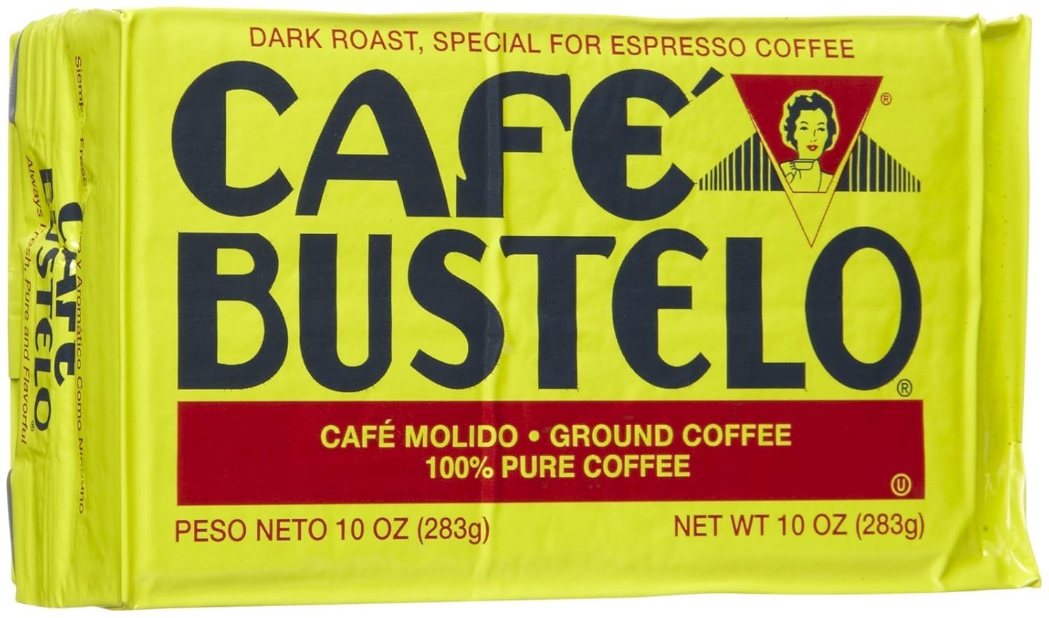 Cafe Bustelo Coffee Espresso, 10 oz Bricks