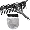 Shengyi Pond Rake, Aquatic Weed Removal Tool with Steel Blades, 24 inch ...