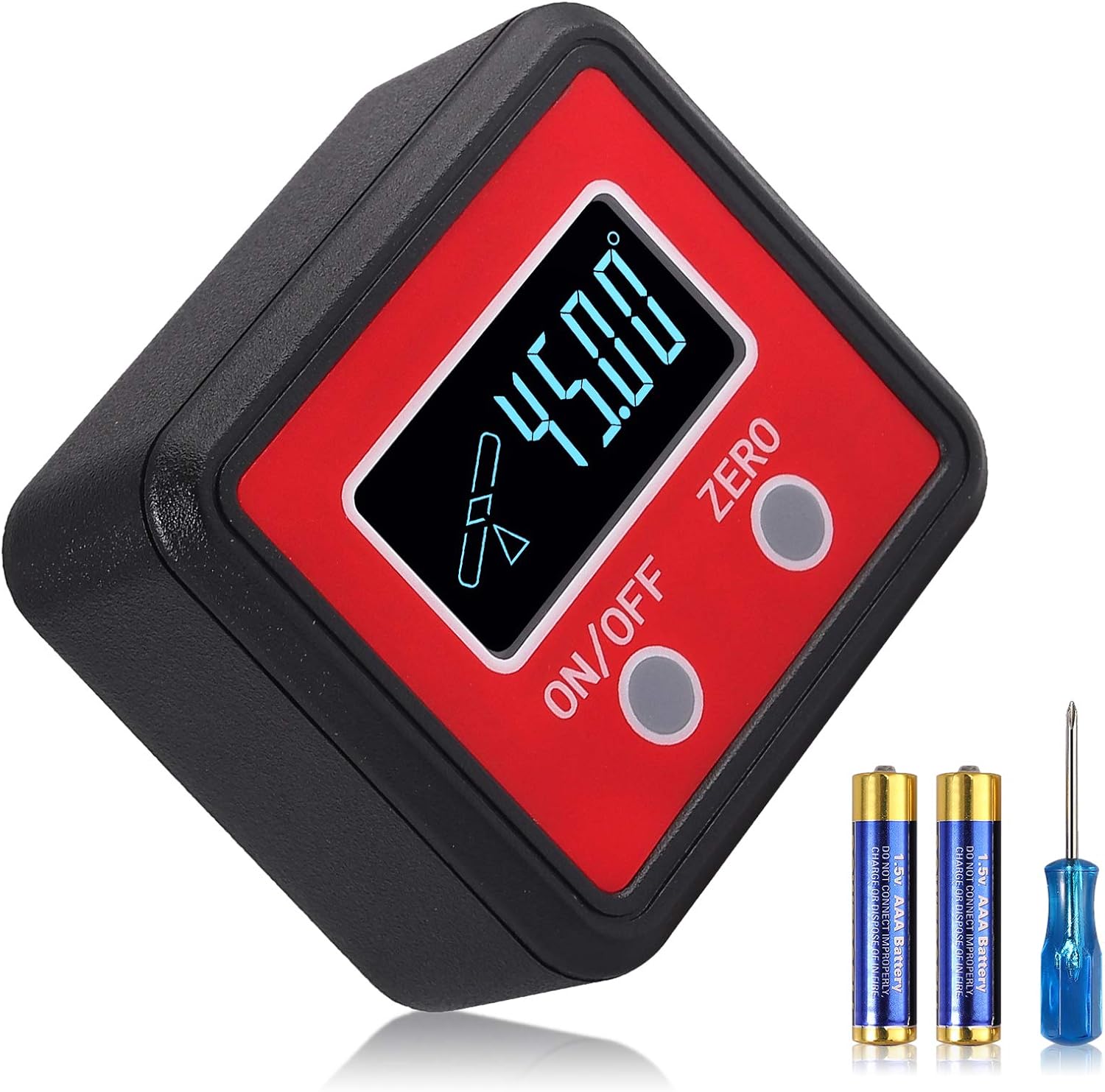 Neoteck Digital Angle Gauge Angle Finder Level Box Inclinometer ...