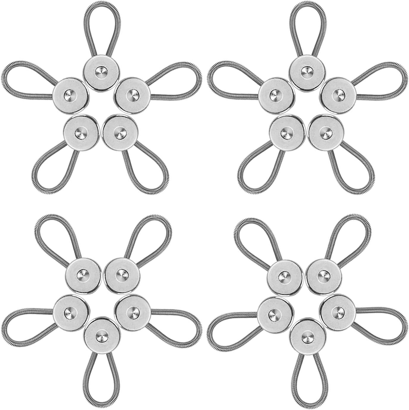 Amazon.com: CBTONE 20 PCS Metal Collar Extenders Neck Button Extender ...