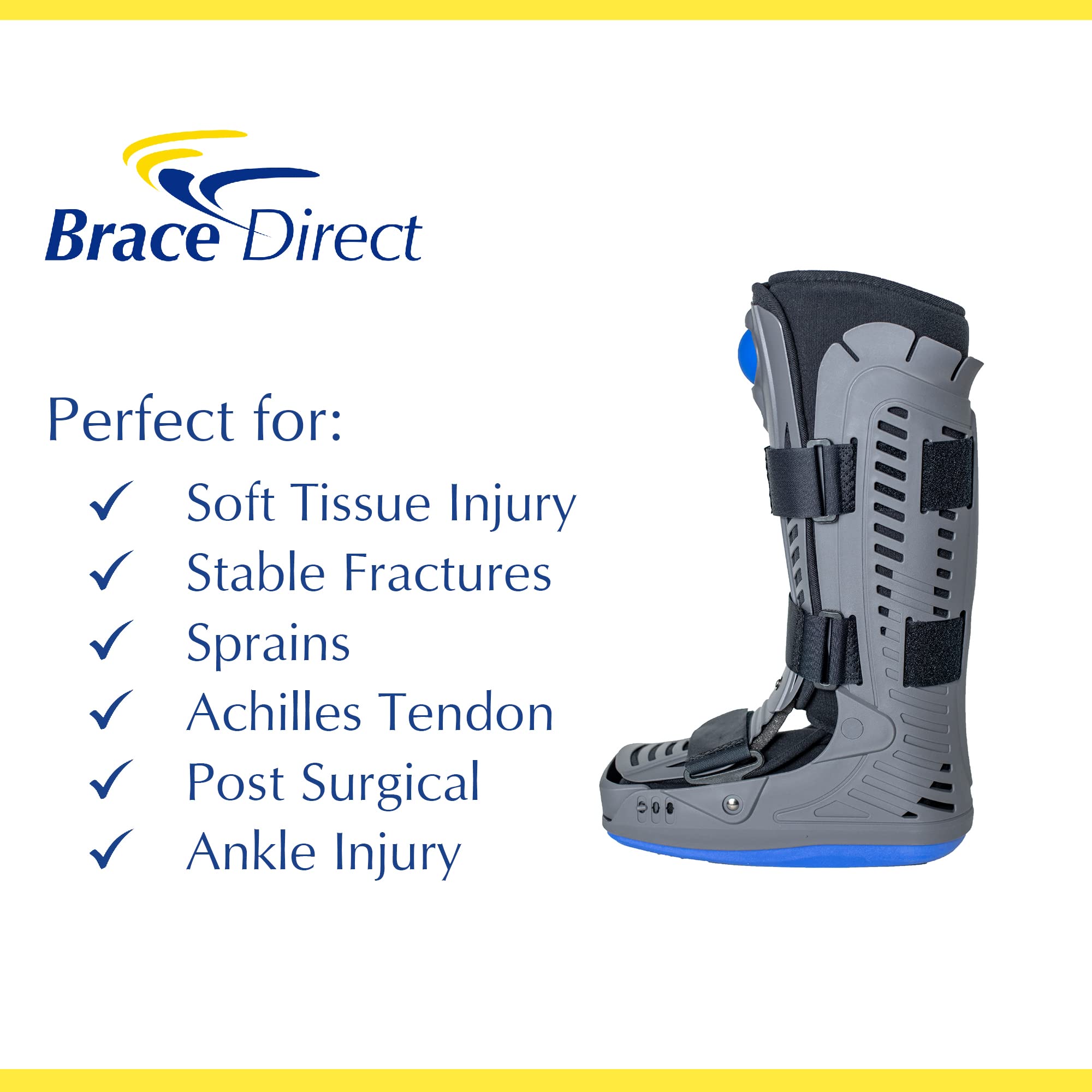 Mua Brace Direct Lightweight Medical Full Shell Walking Boot with Air ...