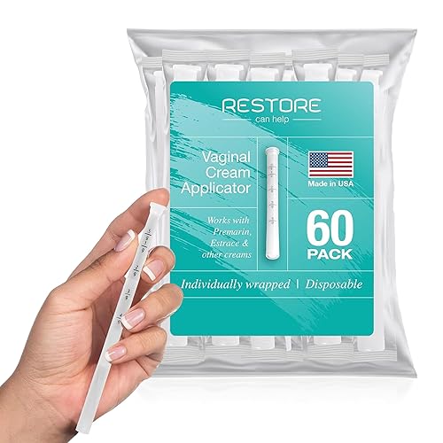 Restore Can Help Vaginal Applicators - Disposable Plastic Threaded ...