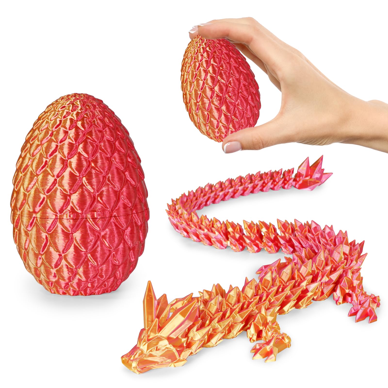 Small Dragon Eggs with Dragon Inside, 3D Printed Surprise Funny Gifts ...