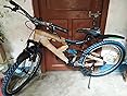 Hero RX2 SS Single Speed Sprint Cycle without Disc Brake (Black/Blue ...
