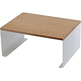 Amazon.com: Yamazaki Home Wood-Top Stackable Kitchen Rack-Modern ...