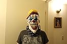 Amazon.com: Rubie's mens Insano the Clown Overhead Mask Adult Sized ...
