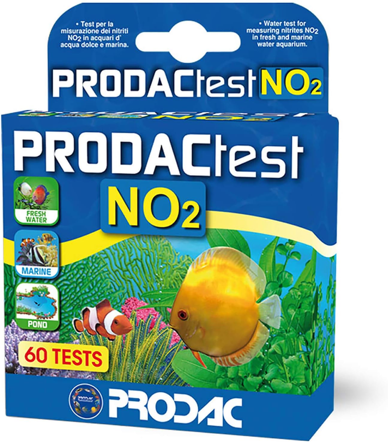 Prodac Teste De Nitrito (No2 Test Kit) - Un | Amazon.com.br