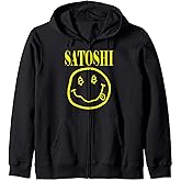 Amazon.com: Satoshi Bitcoin Yellow Smile Face T-Shirt : Clothing, Shoes ...