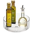 Amazon.com: mDesign 9" Plastic Lazy Susan Spinner for Kitchen Cabinet ...