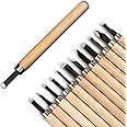 Amazon.com: Wood Carving Tools Kit-Premium12pcs SK5 Hand Carving Tools ...
