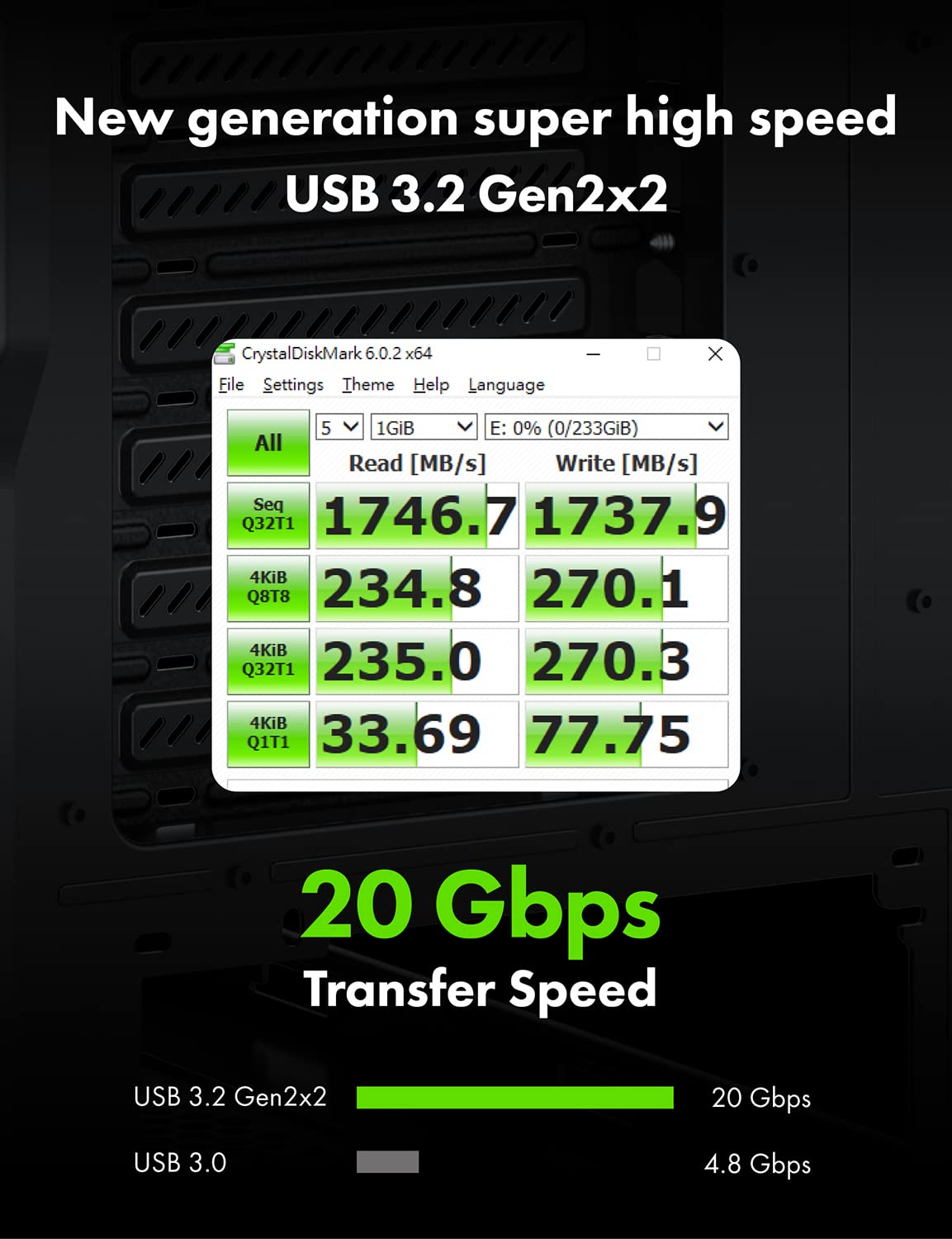 Mua GRAUGEAR 20Gbps USB 3.2 Gen 2x2 USB-C Front Panel Type-C Adapter, Motherboard Header ...