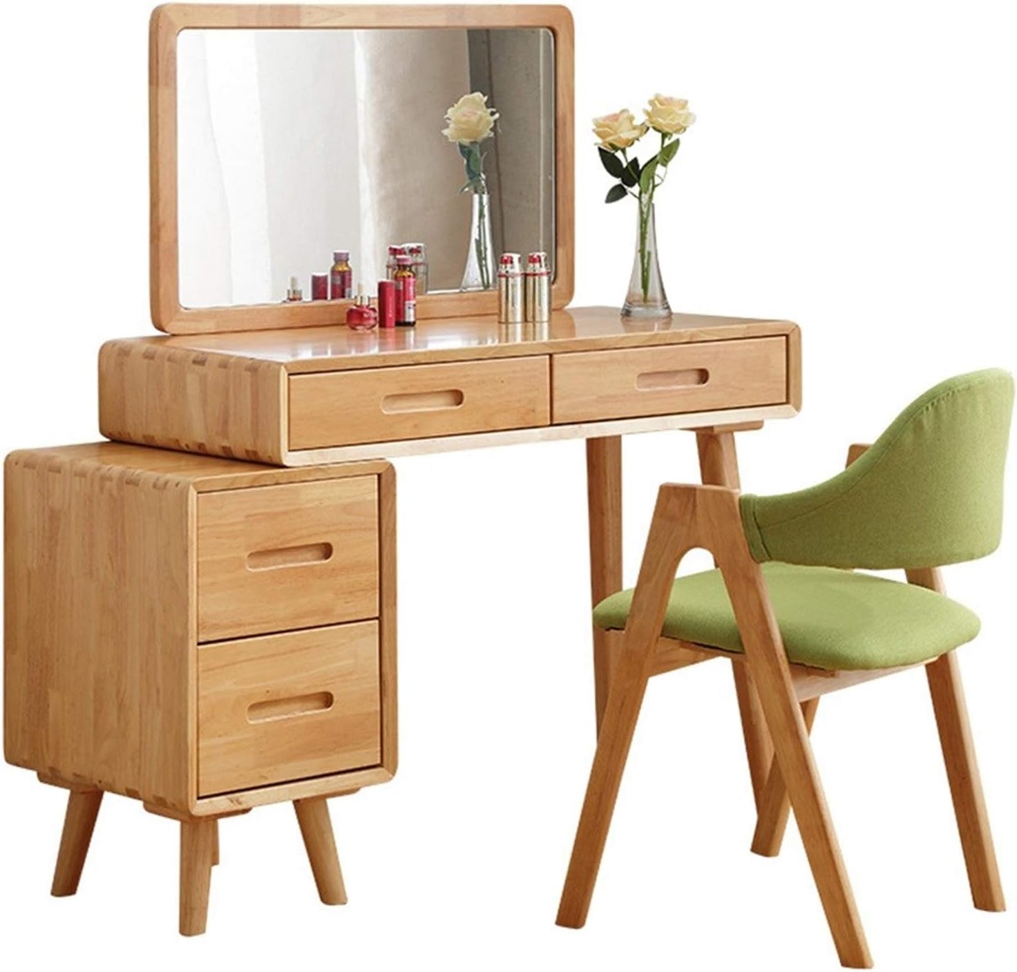 Schminktisch Holz Mit Spiegel