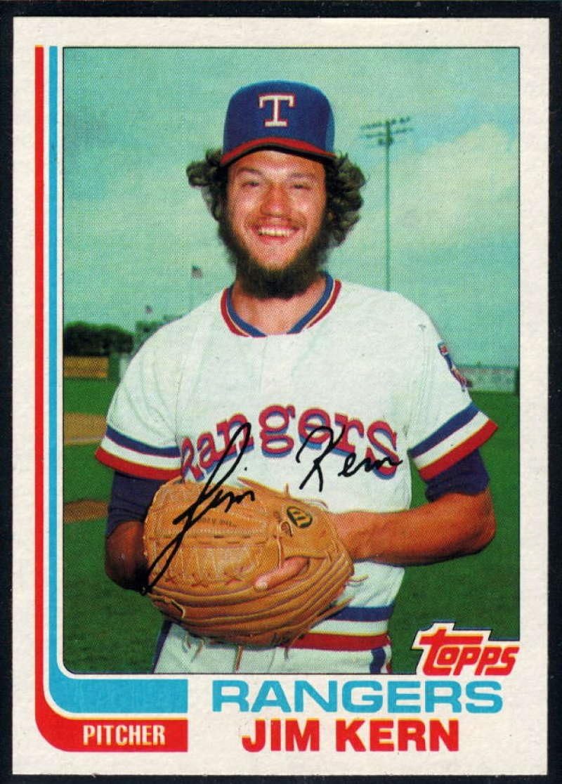 Amazon.com: Baseball MLB 1982 Topps #463 Jim Kern #463 EX/NM Rangers ...