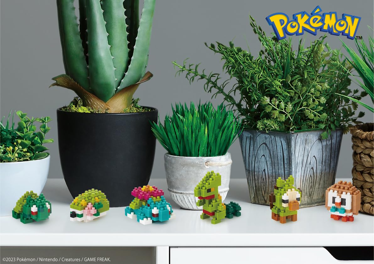 Mua nanoblock - Pokémon - Type Grass Set 1 (Blind Box Complete Set), mininano Series Building ...