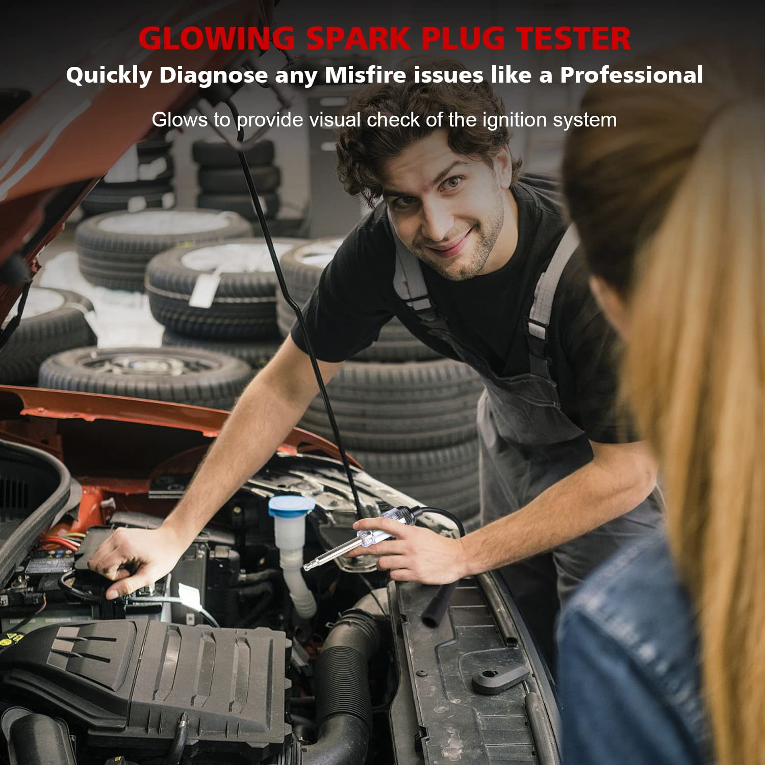 Mua Ouzorp Inline Spark Tester, Plug Engine Ignition Tester 6-12 Volt ...