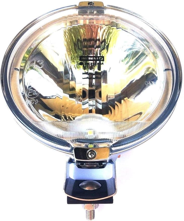 Chrom rund Fernscheinwerfer, Zusatzscheinwerfer mit 24V LED Ring ...