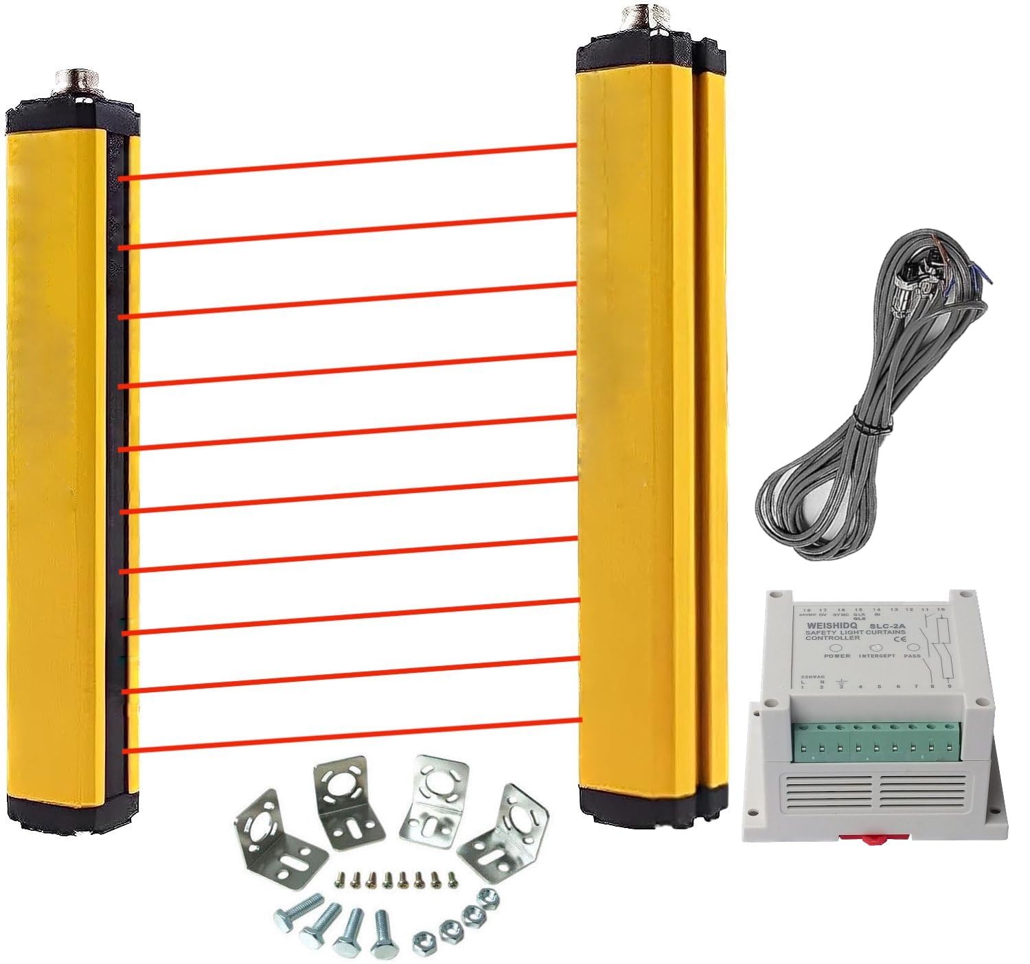 Safety Light Curtain, Safety Light Grating, Safety Protection Sensor ...