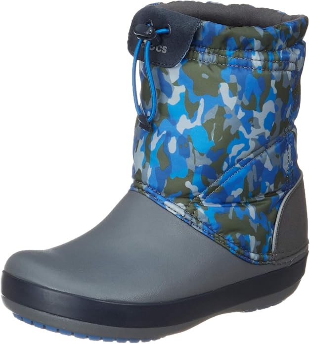 Crocs Bottes d'hiver Crocband™ LodgePoint Graphic pour enfants et ...