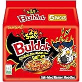 Amazon.com : Samyang Curry Buldak Korean Spicy Hot Chicken Stir Fried ...