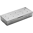 Amazon.com: Char-Broil Stainless Steel Smoker Box, Silver, 3.75 x 1.6 x ...