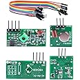 Amazon.com: WWZMDiB 2Pcs 433M Transmitter + Receiver Kit for Remote Control Raspberry Pi Arduino ...