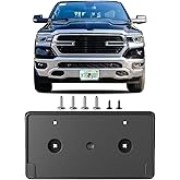Amazon.com: KYYET Front Bumper License Tag Plate Frame Bracket Holder ...