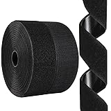 Strenco 2 Inch Hook and Loop Strips with Adhesive - 5 Yards - Heavy ...