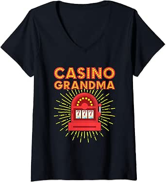 Amazon.com: Womens Retro Slot Machine - Casino Grandma - Gambling ...