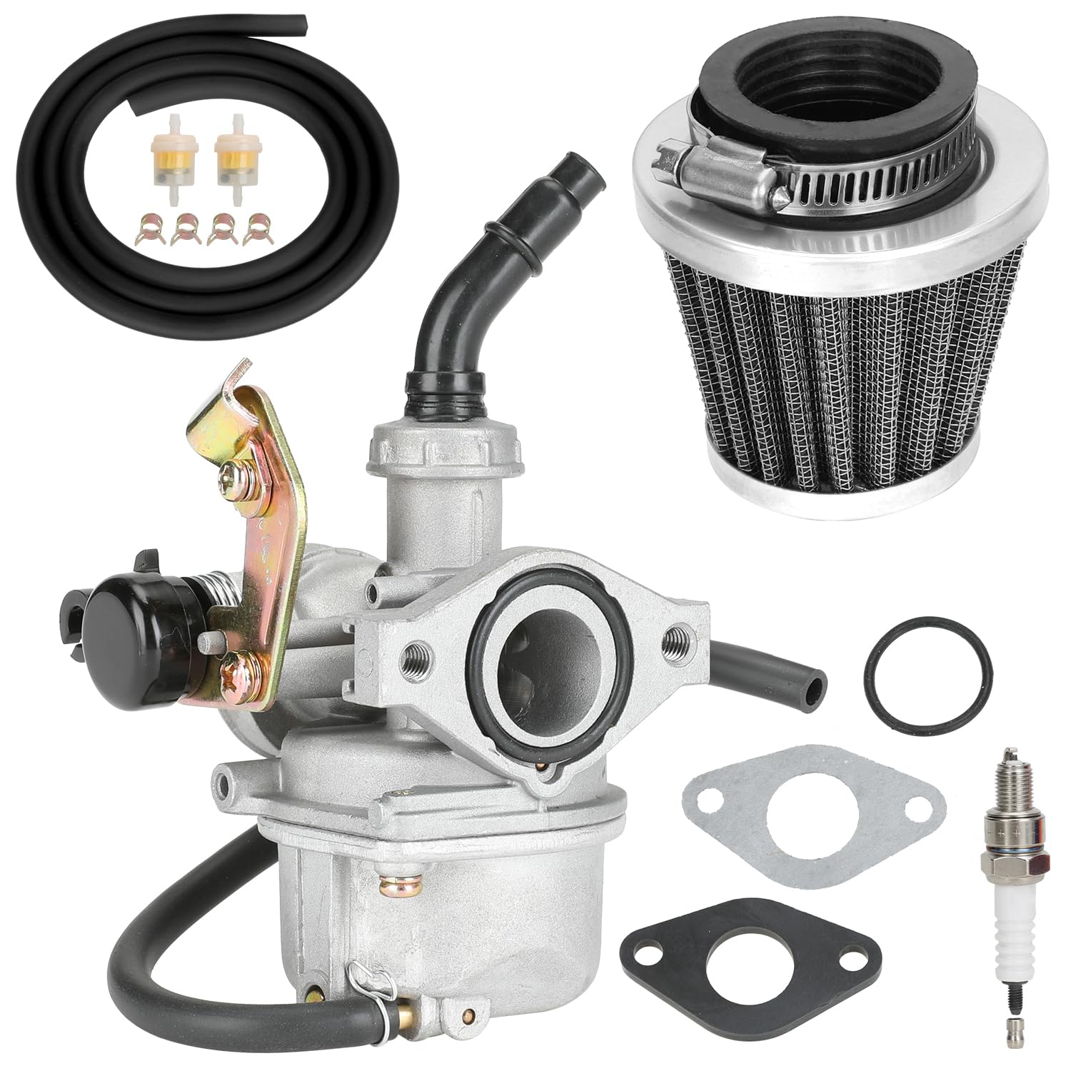 Mua YOXUFA PZ19 19mm Carburetor Carb Cable Choke 35mm Air Filter for ...