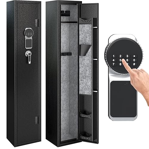 KAER Gun Safe,Rifle Safe,Gun Safes for Rifle and Pistols,Quick Access ...