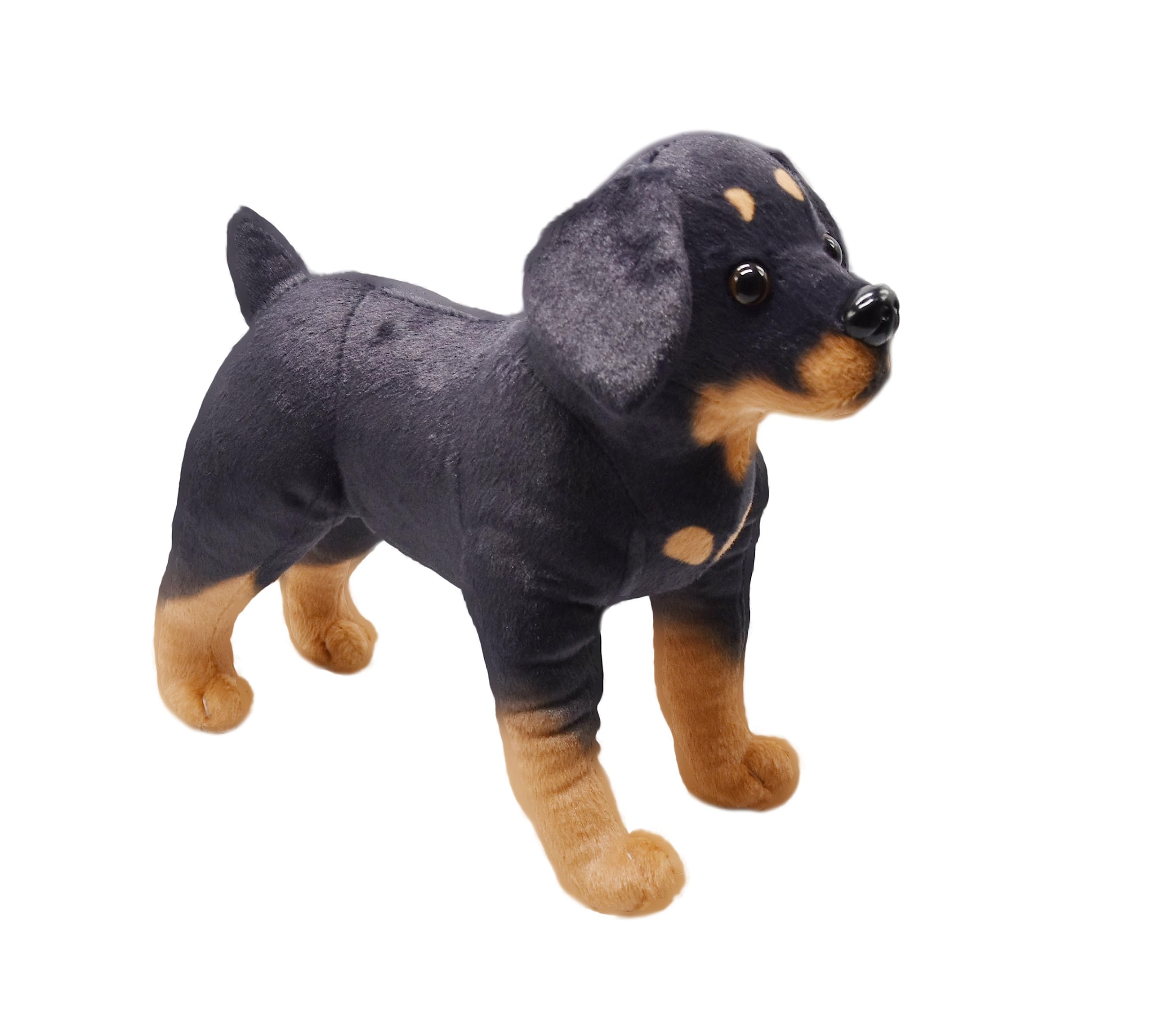 Mua YONLIT Lifelike Rottweiler Dog Stuffed Animal Simulated Plush Puppy ...