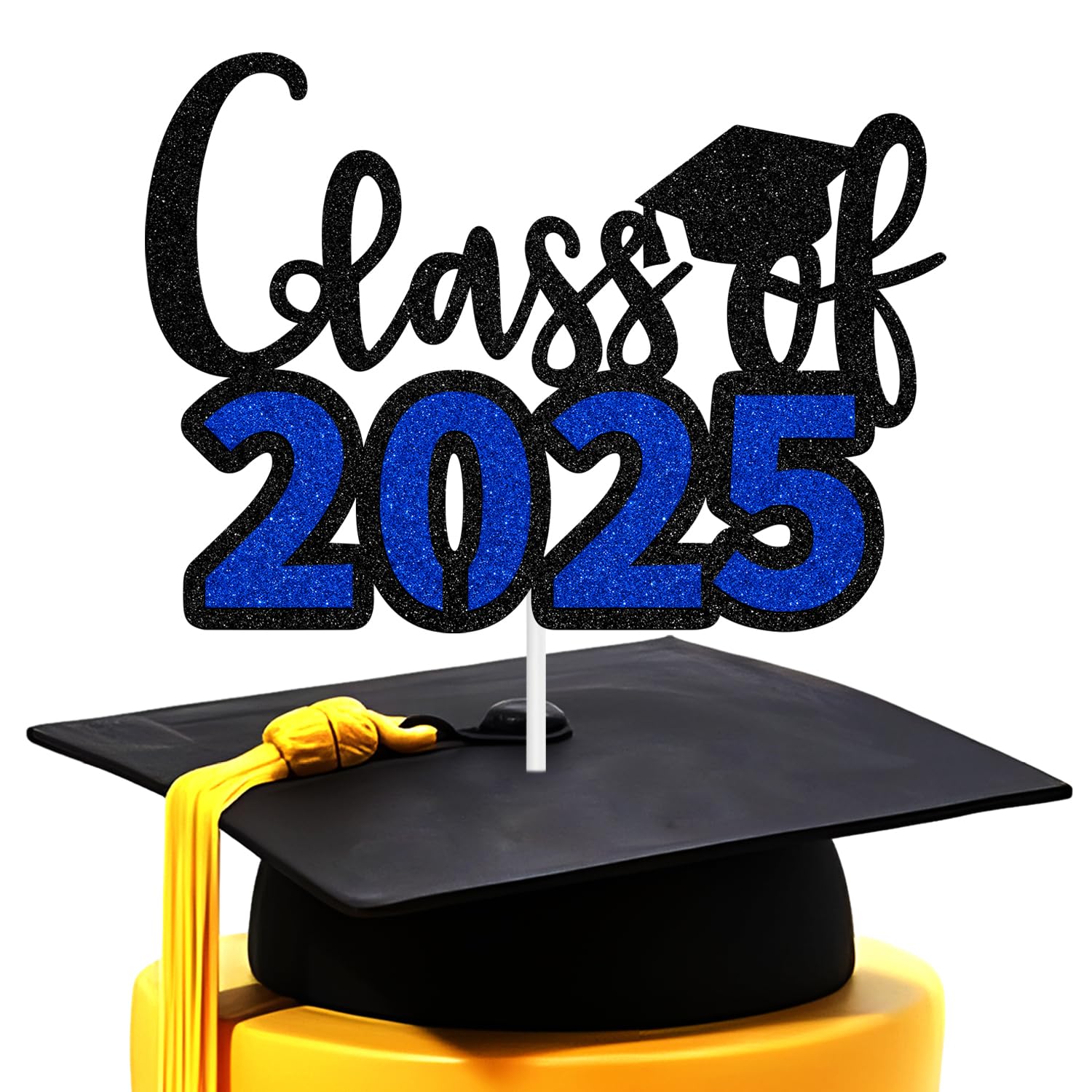 Class of 2025 Cake Topper, Congrats Grad/Congratulations on Graduate ...