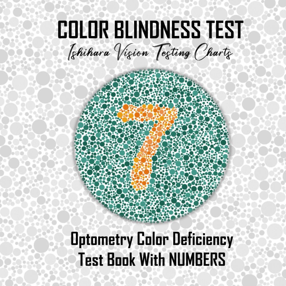 Mua COLOR BLINDNESS TEST , Ishihara Vision Testing Charts: Optometry ...