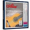 Amazon.com: Classical Guitar Strings, Alice 2 Set AC130 Classic Tie-On Nylon Guitar Strings with ...