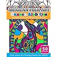 Amazon.com: Coloring Books for Grownups Mexican Folk Art Oaxaca ...