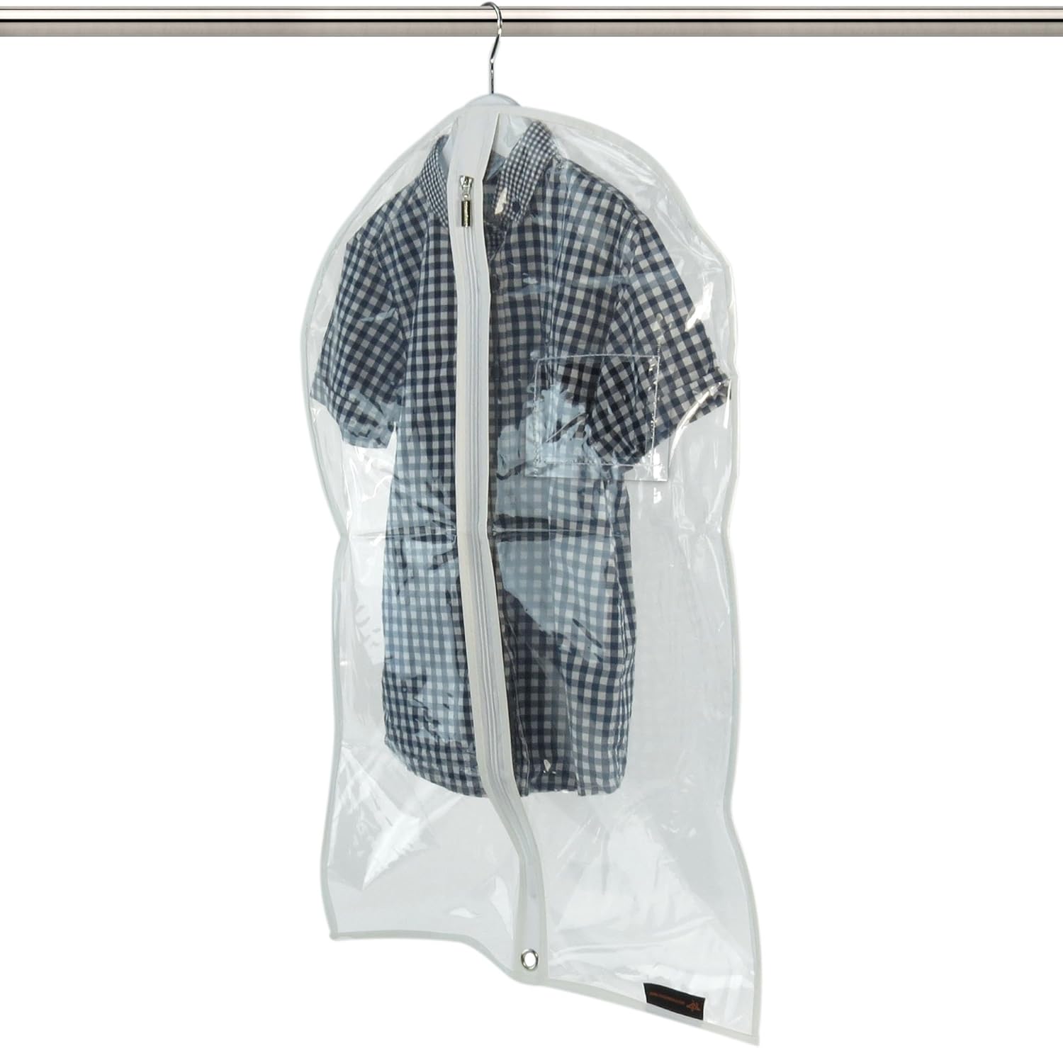 Amazon.com: HANGERWORLD Clear 30inch Kids Showerproof Coat Garment ...