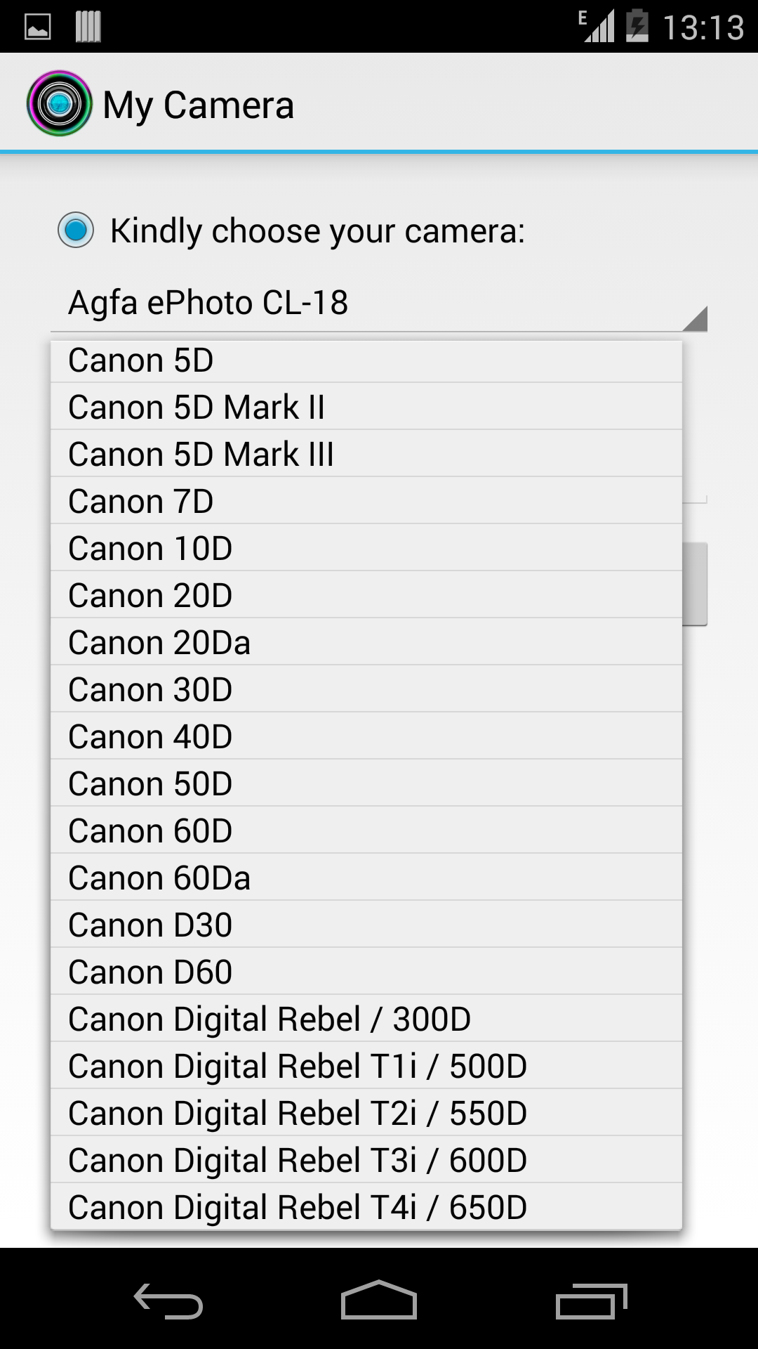 mycamera Dof(Depth of Field) Calculator:Amazon.de:Appstore for Android