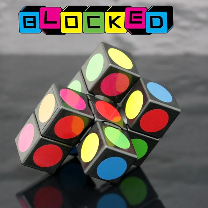 Blocked Puzzle Cube Brain Teaser: Amazon.co.uk: Toys & Games