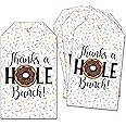 Amazon.com: 25 Doughnut Thank You Tags - Sprinkle Donut Party - Thanks ...