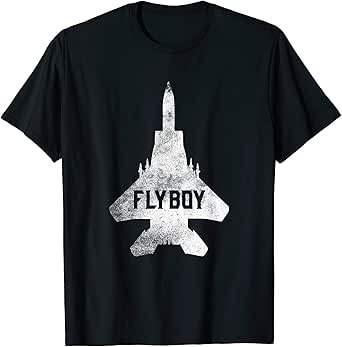 Amazon.com: Military Aircraft F-16 Falcon Pilot Gifts Shirt USAF Flyboy ...