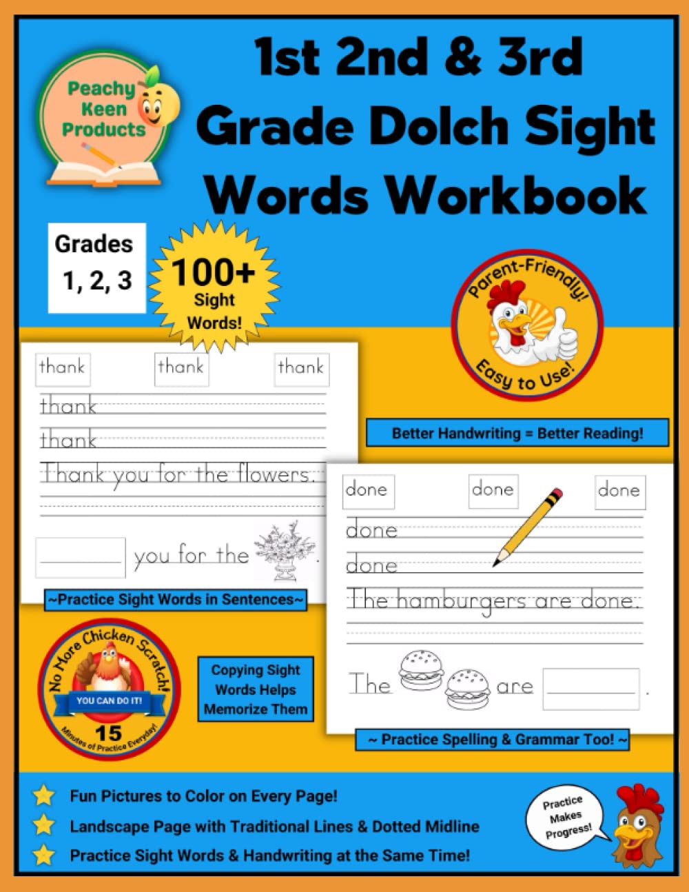 Mua 1st 2nd 3rd Grade Dolch Sight Words Workbook: Over 100 1st 2nd 3rd ...