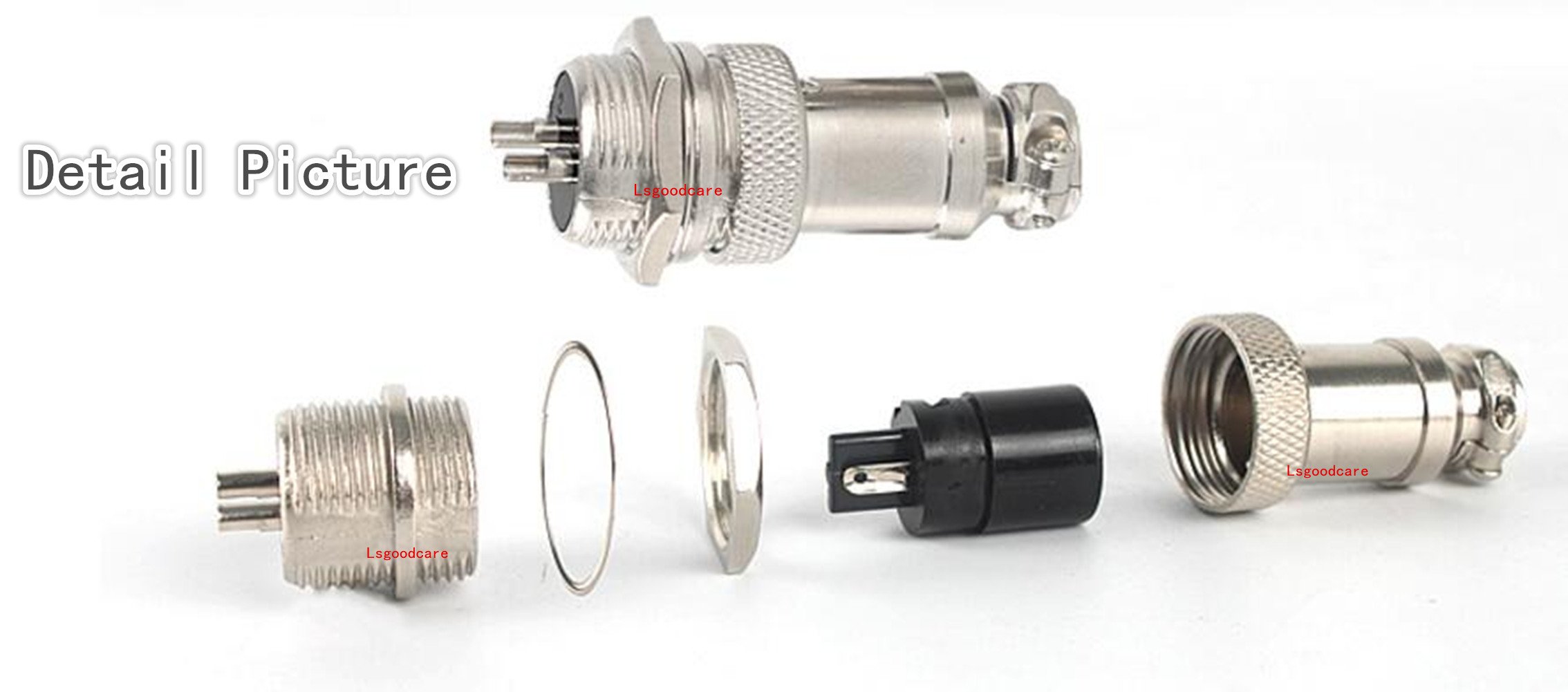 Mua Aviation Connector Plugs, Lsgoodcare 10Pairs 16MM 4 Pin Din Female ...